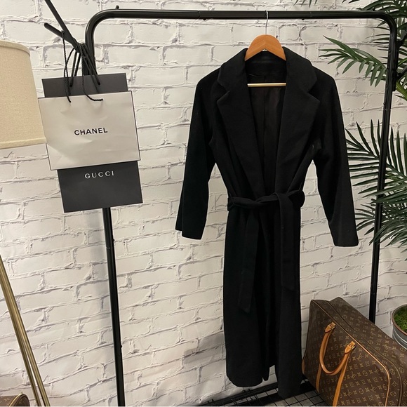 Regency Cashmere | Jackets & Coats | Vintage Regency Cashmere Belted ...